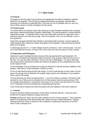 Fillable Online Faculty Nps C Style Guide Fax Email Print Pdffiller