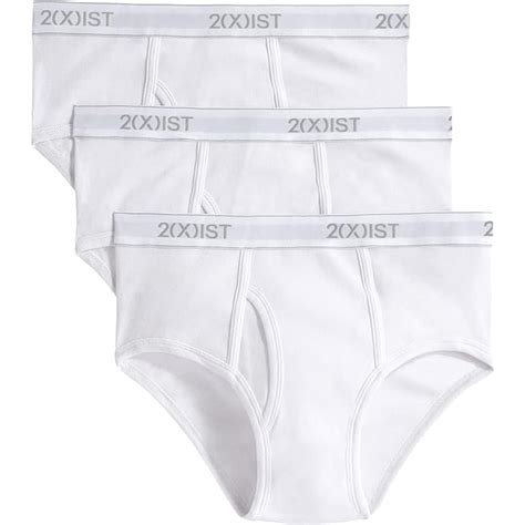 Essential Cotton Fly Front Brief 3 Pack