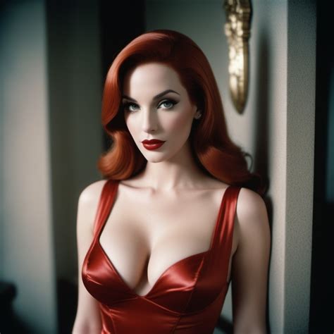 Hyperrealistic Image Of Jessica Rabbit Stable Diffusion Online