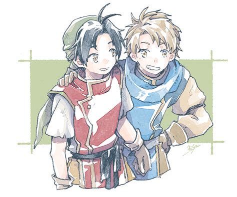 Tir Mcdohl And Ted Gensou Suikoden And More Drawn By Michibata Danbooru