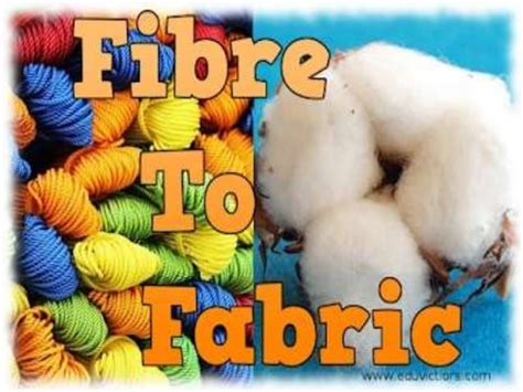 Fibre To Fabric Of Class PPTX