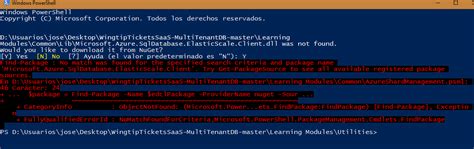 Start Generating Load On The Tenant Databases Doesnt Work · Issue 12 · Microsoft