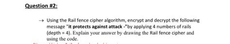 Solved Question 1 → Using The Ceaser Cipher Encryption