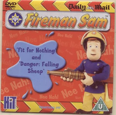 Fireman Sam Fit For Nothing Danger Falling Sheep Promo Dvd 2005 £160 Picclick Uk
