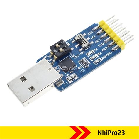 Cp2102 Mạch Chuyển Đổi Tín Hiệu Usb To Ttl 6 Chức Năng Shopee Việt Nam