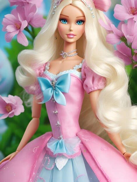 Linda muñeca barbie Foto Premium