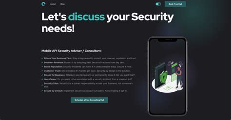 home mobile api security