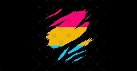 Lgbtqi Superhero Pansexual Flag Pansexual Sticker Teepublic