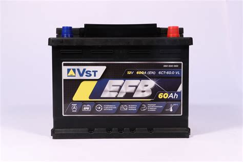 VST EFB 6СТ-60.0 VL - Аккумуляторы VST