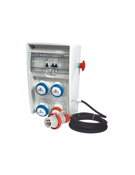 Tableau électrique Fanton U250 Asc 9kw Avec 4 Prises Cee Et 2
