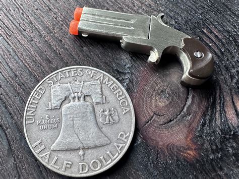 Derringer Cap Gun Swivel Barrel Pistol Etsy