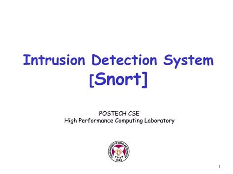 Ppt Intrusion Detection System Snort Powerpoint Presentation Free