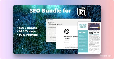 the best notion templates for seo