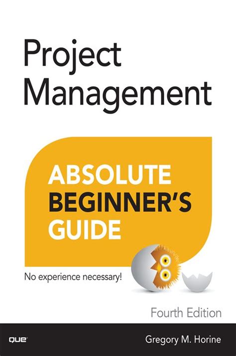 project management absolute beginner s guide 4th ed