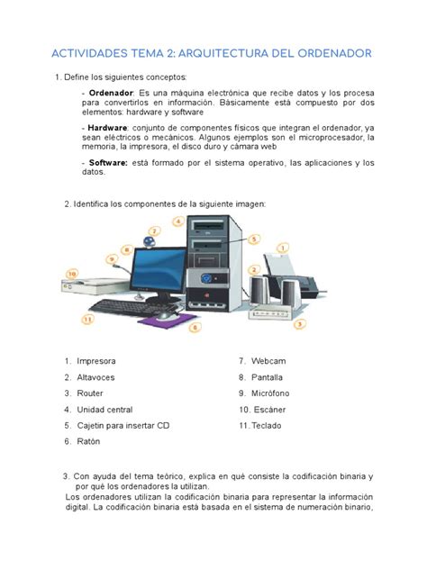 tema 2 hardware descargar gratis pdf hardware de la computadora