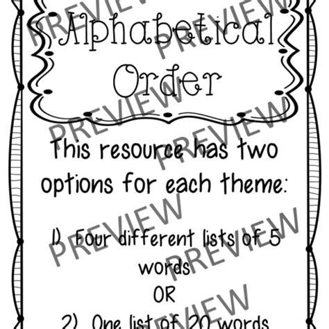 Alphabetical Order Classful