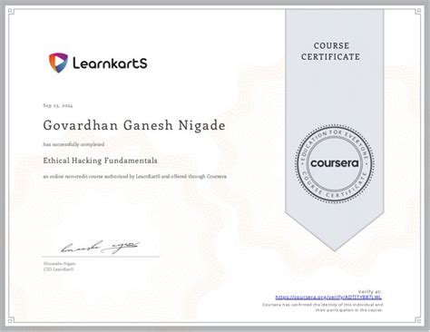 govardhan nigade on linkedin ethicalhacking cybersecurity