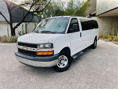 Chevrolet Express 15 Passenger Van For Rent Tempe Az