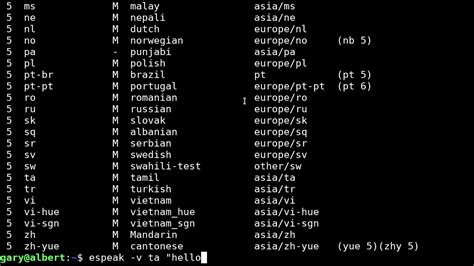 Espeak Command Line Speech Synthesizer YouTube