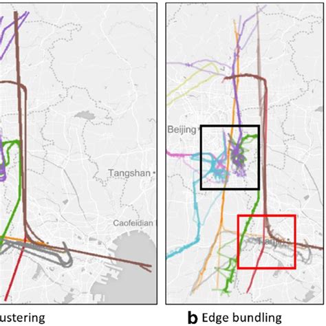 Cluster Comparison For The Flight Trajectories Dataset A Original Download Scientific Diagram