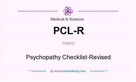 What Does Pcl R Mean Definition Of Pcl R Pcl R Stands For