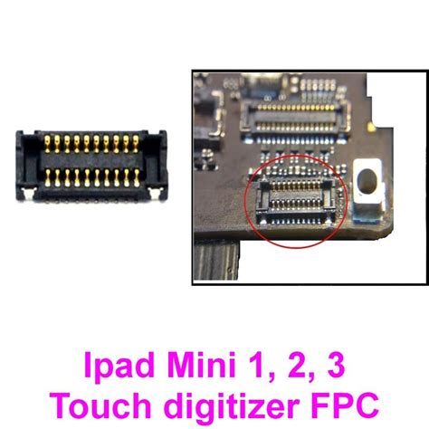 Ipad Mini 1 2 3 Touch Digitizer Screen Fpc Connector Polar Tech Australia