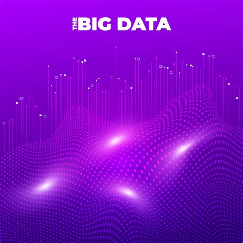 Premium Vector Big Data Visualization Visual Data Complexity Analytics Concept Infographic
