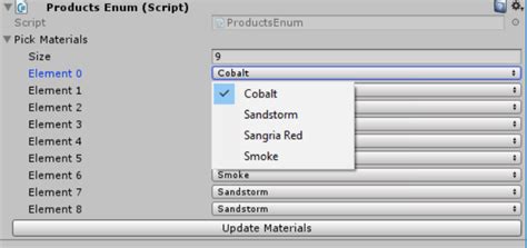 How To Create Enum Out Of Array Of String Questions Answers Unity Discussions