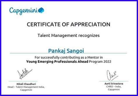 pankaj sangoi on linkedin capgemini capgeminiindia lifeatcapgemini