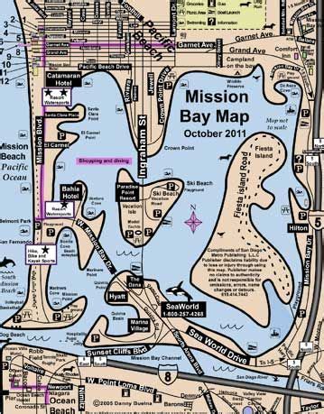 Mission Bay Map