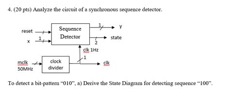 4 20 Pts Analyze The Circuit Of A Synchronous