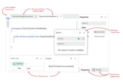 Get Started With Docking Avalonia Ui Controls Documentation