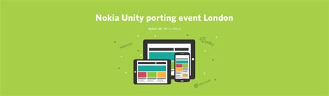 Nokia Unity Porting Event London