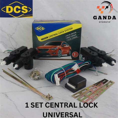 Jual Central Lock Sentral Lock Kunci Mobil 4 Pintu Universal 1 Set Di Seller Rizky Putra