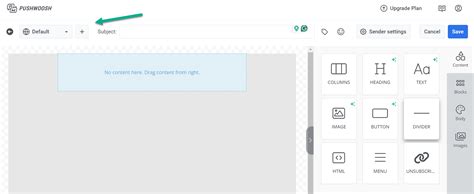 Set Up Your Email In The Editor Pushwoosh Documentation