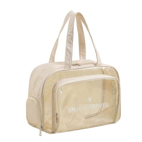Vrorvz Waterproof Beach Bag Dry Wet Separation Fitness Sports Bag With