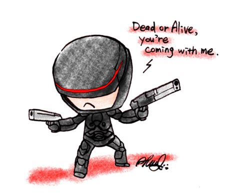 Chibi Robocop By Athena I On Deviantart