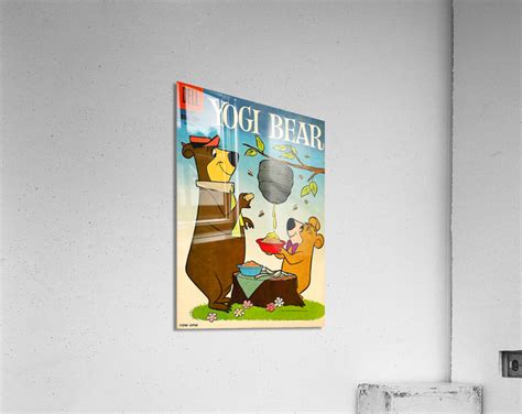 1960 Yogi Bear Comic Book Cover Art By Row One Brand Wall Art
