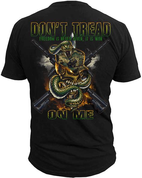 Dont Tread On Me” Patriotic T Shirt Limited Edition