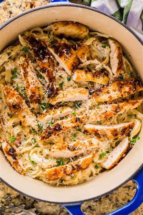 Creamy Parmesan Chicken Pasta Recipe Pjrb