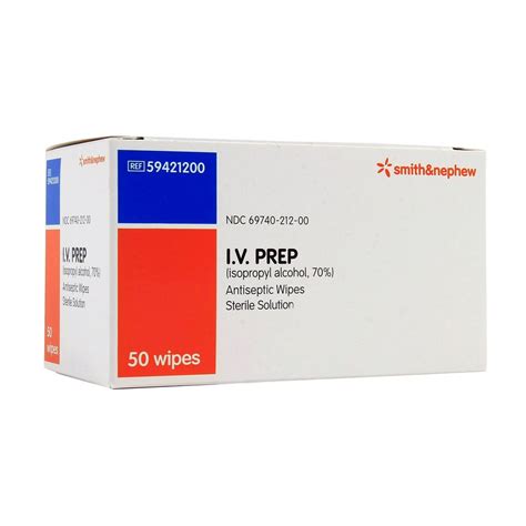 Smith And Nephew Iv Prep Antiseptic Wipes