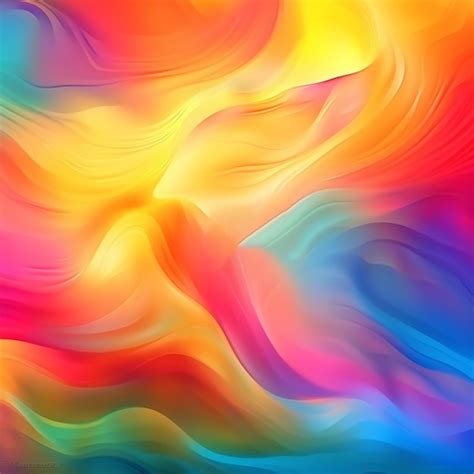 Premium Ai Image Abstract Futuristic Background With Glowing Light Effect