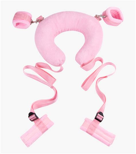 Plush Sex Pillow With Handcuffs And Ankle Cuffs Adult Sex Toy Hd Png