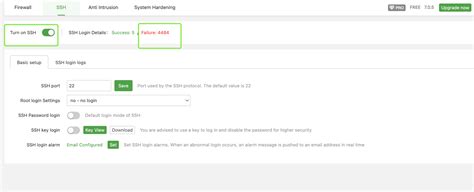 ssh keeps getting turn on automatically aapanel free hosting