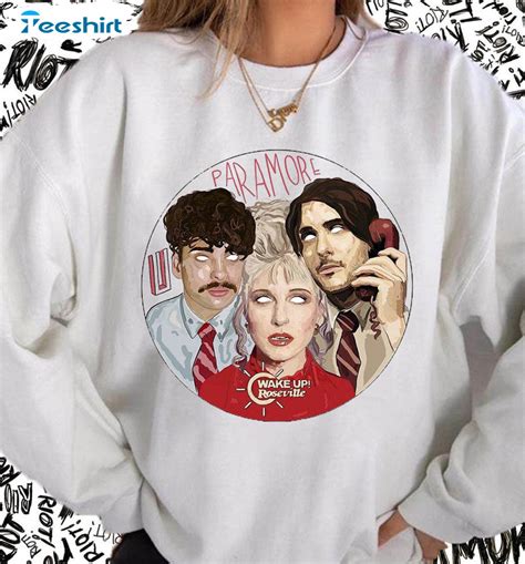 After Laughter Paramore Shirt Rock Band Hayley Williams Long Sleeve
