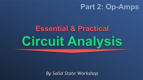 09op Ampsoperationalamplifiersgainppt