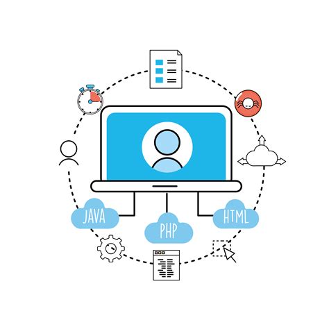 Programming And Coding Technology Vector Art At Vecteezy