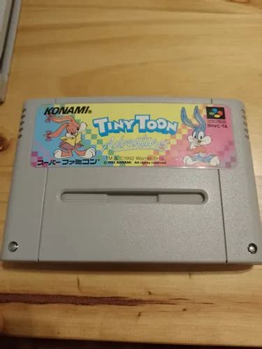 Tiny Toon Adventures Orig Jap Super Famicom Super Nintendo Mercadolibre