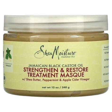Shea Moisture Маска для волос, 340 мл - купить с доставкой по выгодным ...