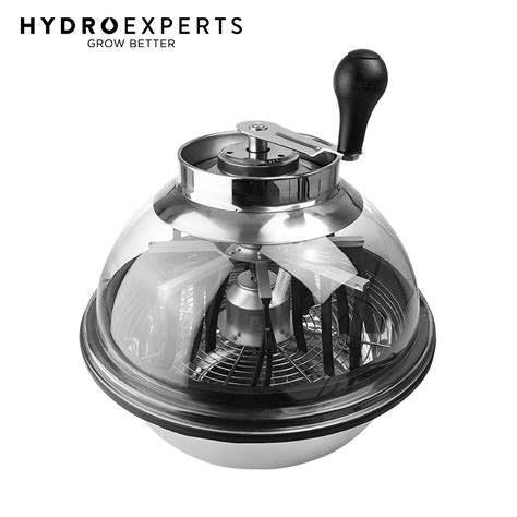 Stainless Manual Bud Leaf Trimmer 16 Clear Top